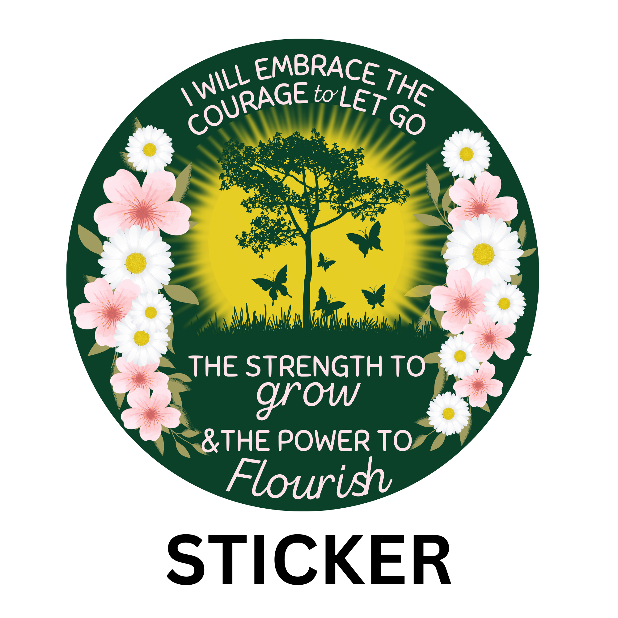 Spring into Strength - Vinyl Sticker – RunMotivators